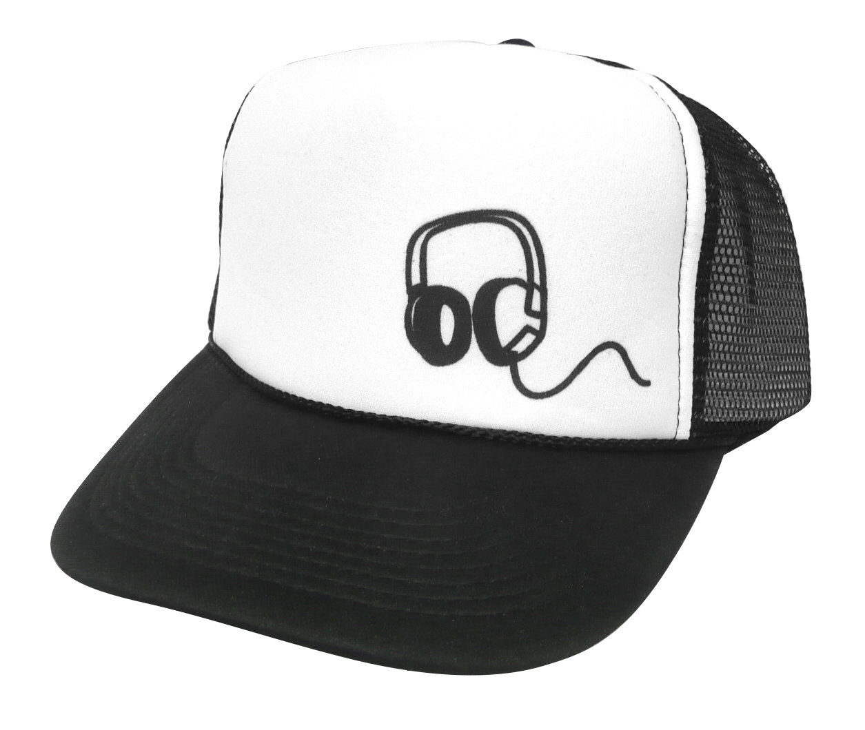 Headphones Hat, Trucker Hats, Mesh Hat, Snap Back Hat, HEY! Hats