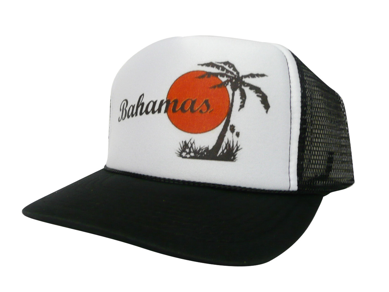 Bahamas Trucker Hat, Bahamas Hat, Vacation Hats, Places Hats