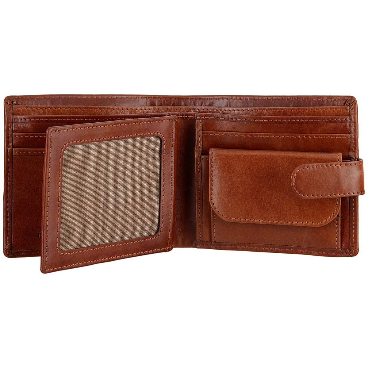 Mala Leather Toro Collection Wallet with Tab & Coin Pocket : 170