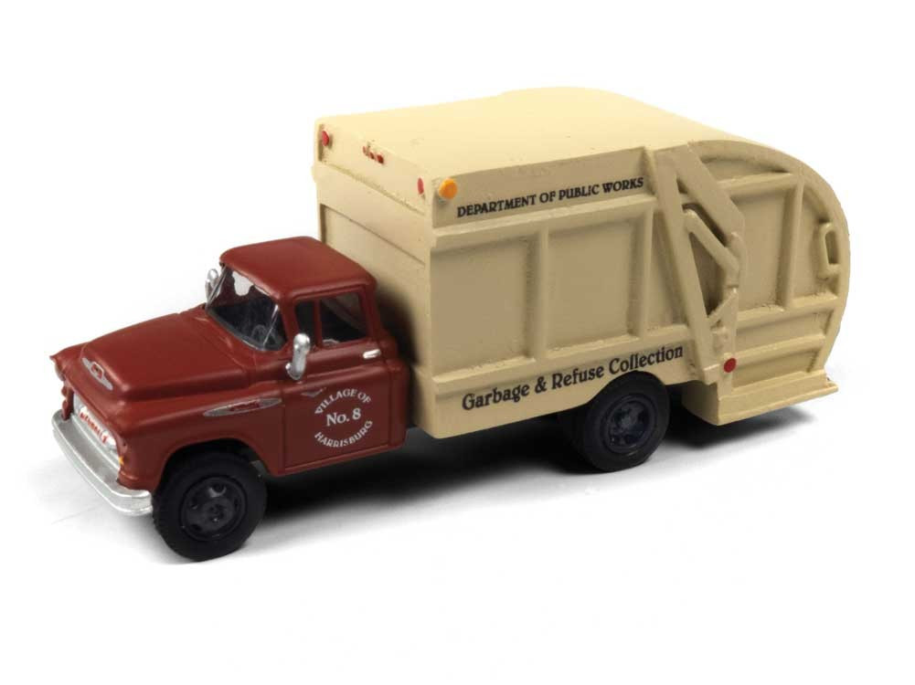 Classic Metal Works #30589 - '57 Chevy Garbage Truck - Harrisburg Dept ...