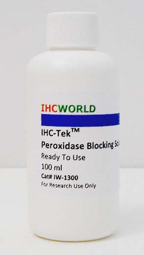 IHC-Tek Peroxidase Blocking Solution, Ready To Use, 100 ml - IHC World ...