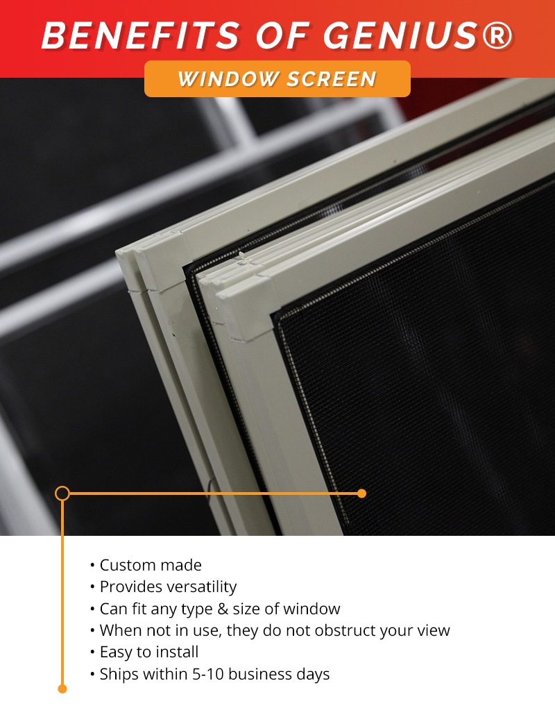 Genius Retractable Screens - Top-Rated Custom-Made Window Screens ...