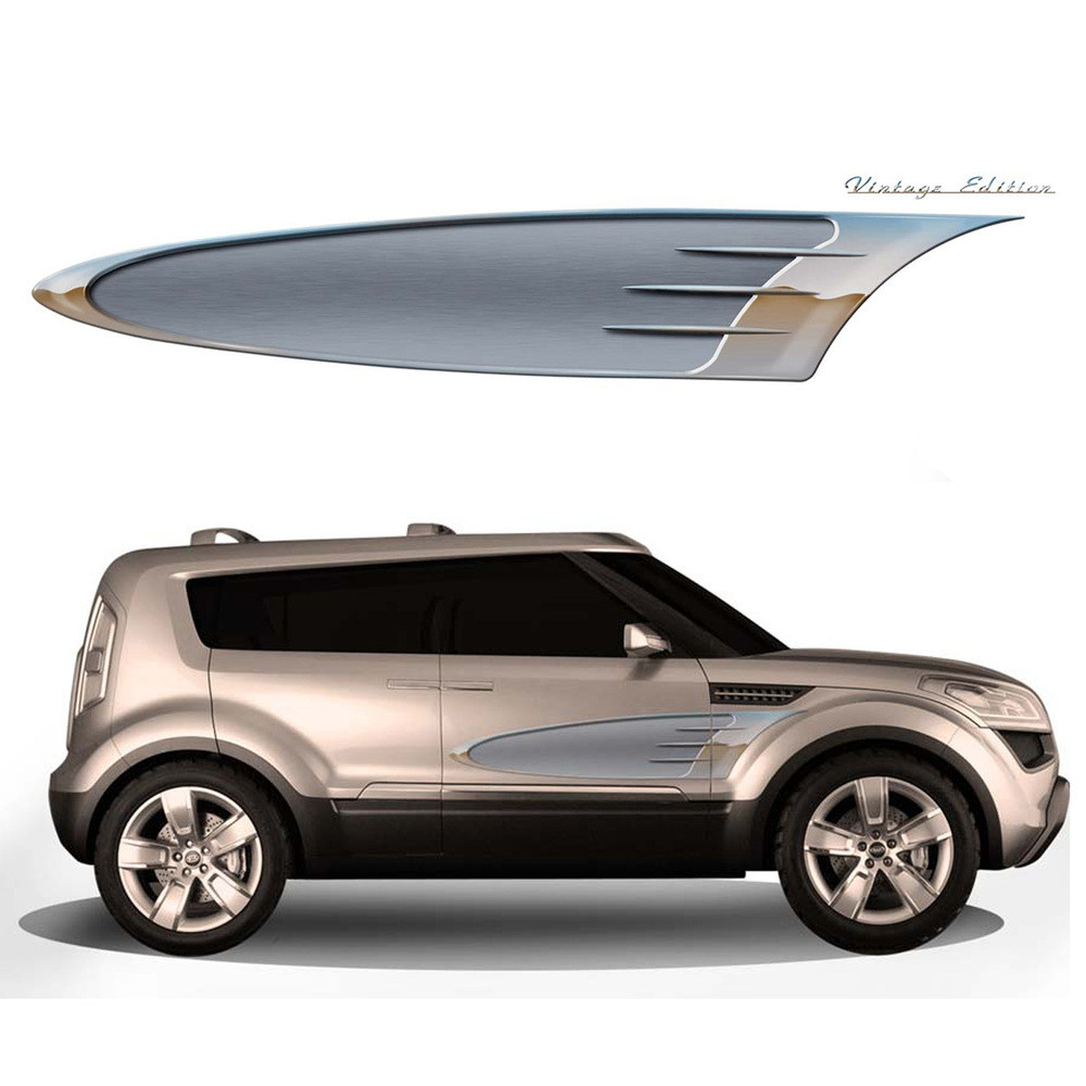 VINTAGE STEEL : Automotive Vinyl Graphics and Decals Kit - Shown on PT ...