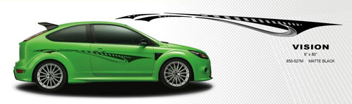 VISION : Automotive Vinyl Graphics and Decals Kit - Shown on TWO DOOR ...
