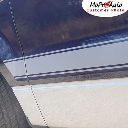VANGUARD : Universal Fade Style Vinyl Rocker Panel Stripes - MoProAuto ...