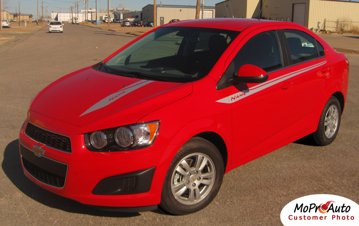 SWEEP : Chevy Sonic 2012 2013 2014 2015 2016 Vinyl Graphics and Decals ...