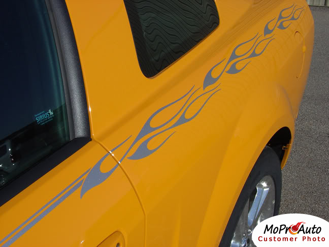 PYRO : Flames Style Vinyl Graphic and Decals Set - MoProAuto ...