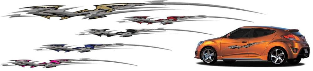 OUTRAGE : Automotive Vinyl Graphics and Decals Kit - Shown on DODGE ...