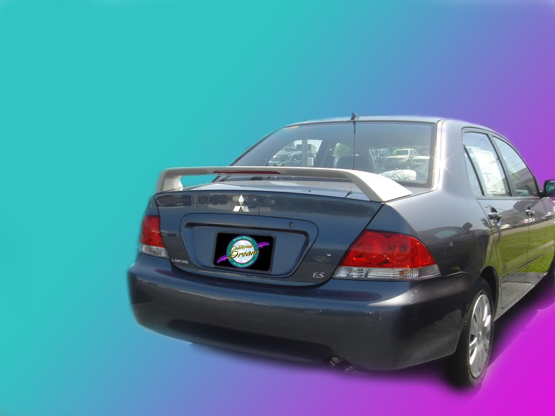 Mitsubishi LANCER 2004 2007 Custom Style Spoiler