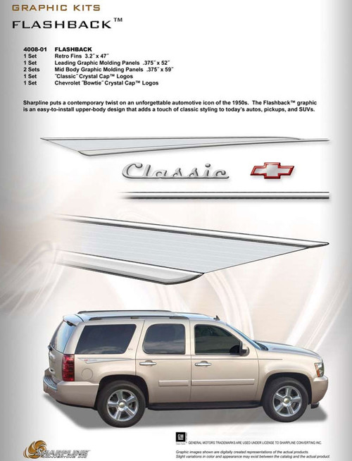 FLASHBACK : Chevy Retro Vinyl Graphics Kit - MoProAuto | Professional ...