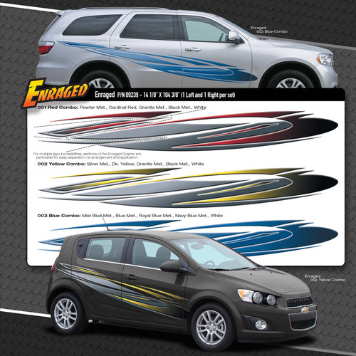 ENRAGED : Automotive Vinyl Graphics Shown on Ford Explorer and Chevy ...