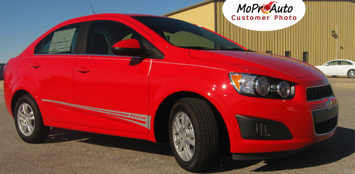 FLARE : Chevy Sonic 2012 2013 2014 2015 2016 Vinyl Graphics Decals ...