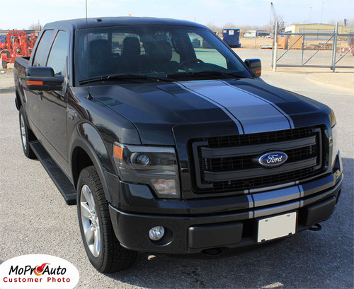 F-150 CENTER STRIPE : Ford F-150 Racing Stripes Vinyl Graphics and ...