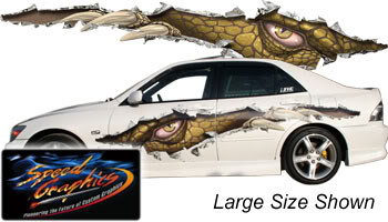 AMAZING TEARS High Definition Automotive Vinyl Graphics MoProAuto Professional Vinyl Graphics and Striping
