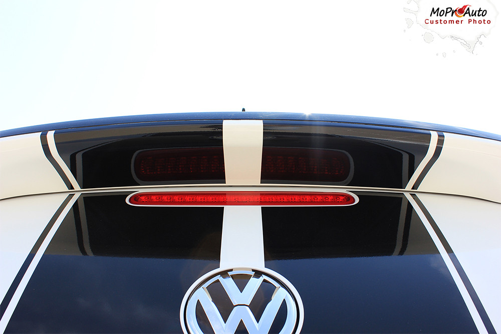 BEETLE RALLY : Volkswagen Beetle Racing Stripes Bumper to Bumper Rally ...