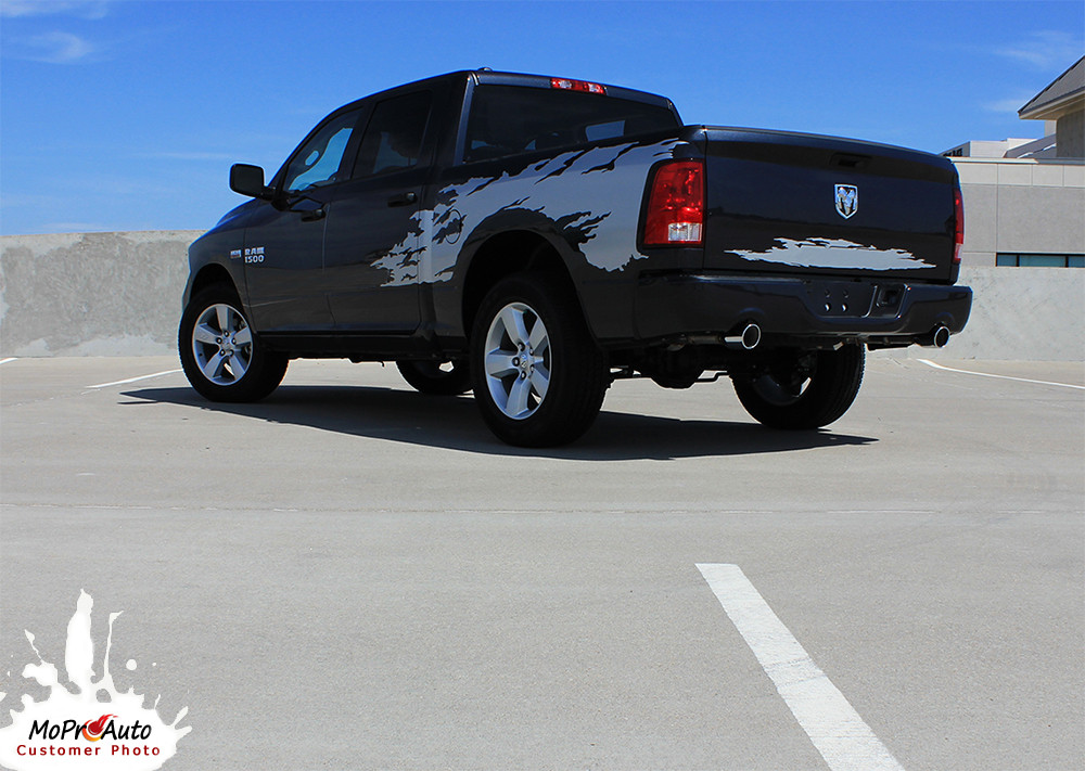 RAM RAGE SOLID | 2009-2018 Dodge Ram Power Wagon Vinyl Graphics Kit ...