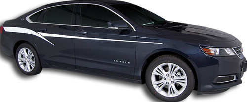 2014-2015 Chevy Impala Body Line Solid Accent Vinyl Graphic Decal ...