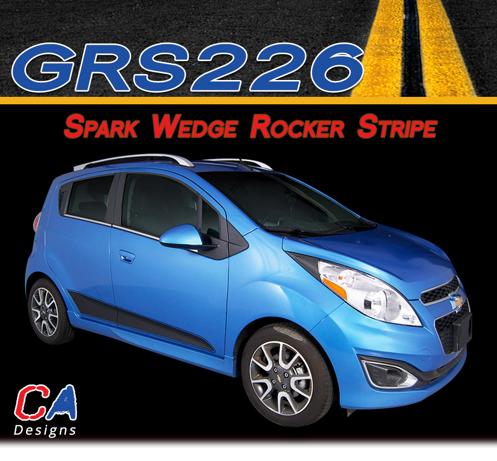 2013-2015 Chevy Spark Wedge Rocker Vinyl Stripe Kit - MoProAuto ...