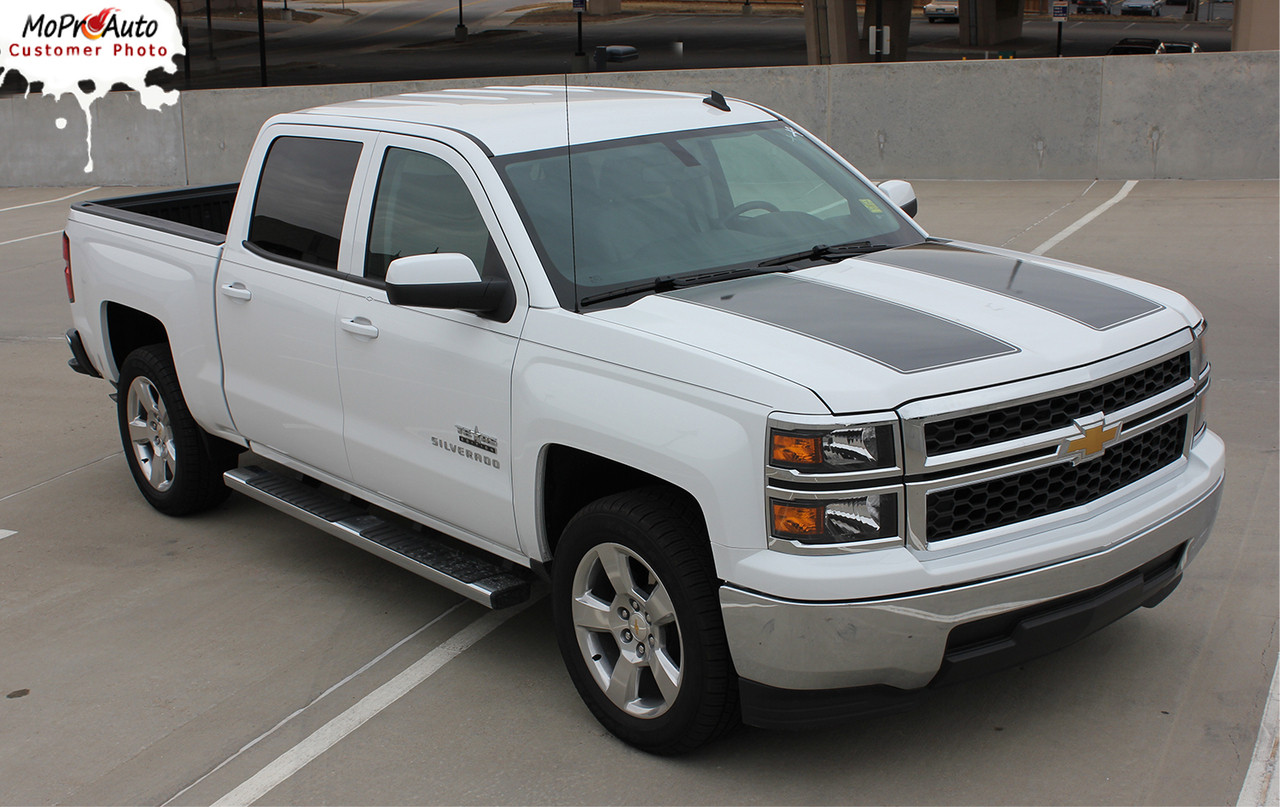 RALLY 1500 : 2014 2015 Chevy Silverado Vinyl Graphic Decal Rally ...