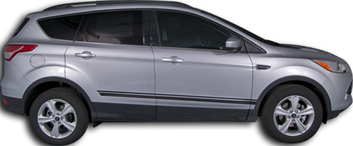 2011-2015 Ford Escape Duo Rocker Vinyl Stripe Kit - MoProAuto ...