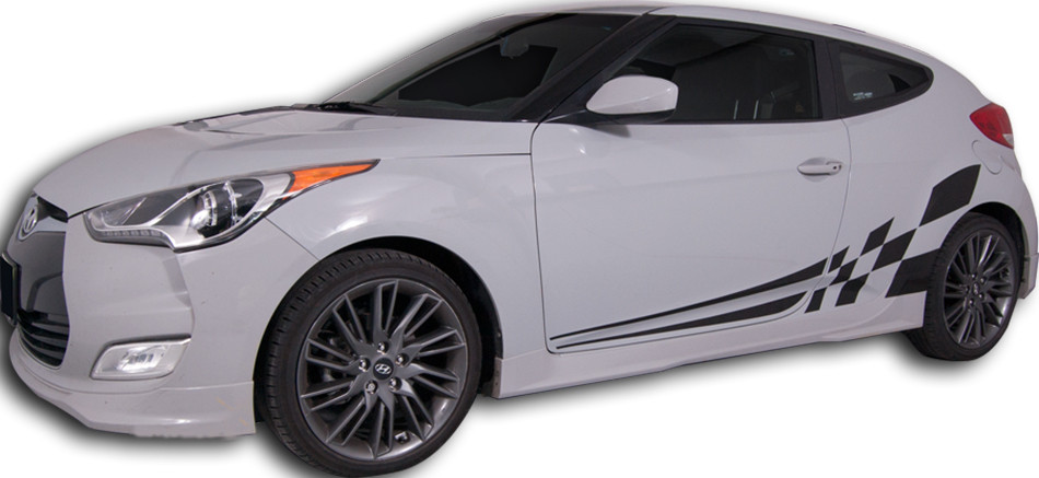 2011-2015 Hyundai Veloster Winners Circle Vinyl Stripe Kit - MoProAuto ...