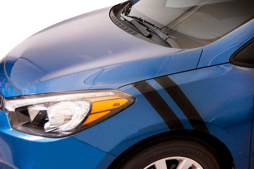 2014-2015 Kia Forte 2 Door Vent Vinyl Racing Stripe Kit - MoProAuto ...