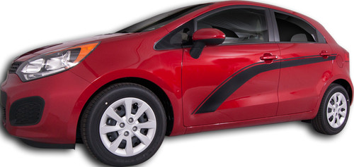 2011-2015 Kia Rio Velocity Vinyl Racing Stripe Kit - MoProAuto ...