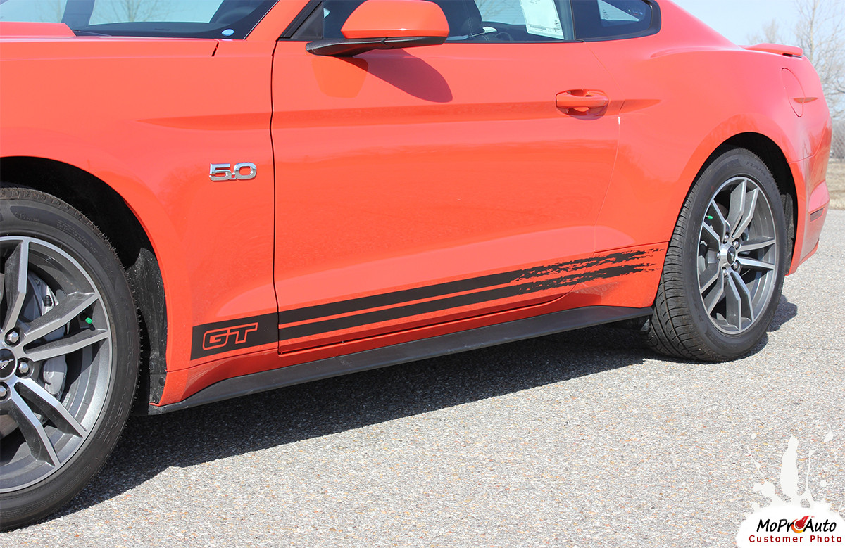 BREAKOUT ROCKER | Ford Mustang Rocker Panel Stripes Lower Door Decal ...
