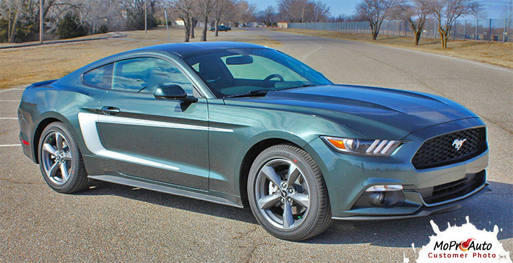 REVERSE : Ford Mustang C Stripe Reversible Side Door Decals Vinyl ...