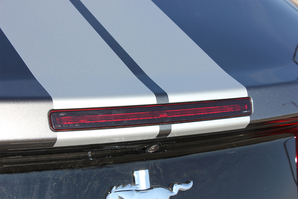 STALLION SLIM | Ford Mustang Lemans Racing Stripes 7 Wide Rally Hood ...