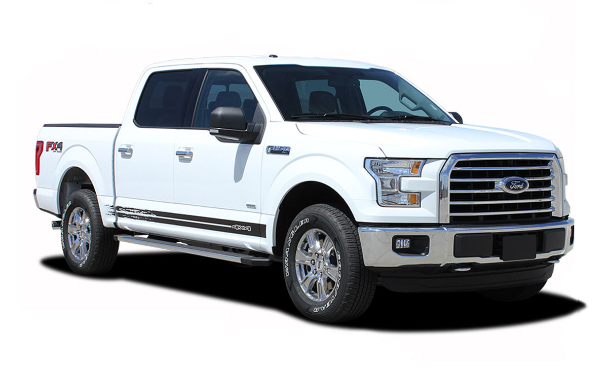 F-150 BREAKOUT ROCKER : Ford F-150 Door Stripes Vinyl Graphic Decals ...