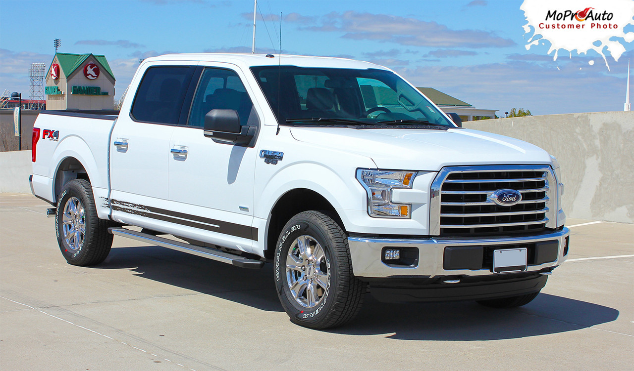 F-150 BREAKOUT ROCKER : Ford F-150 Door Stripes Vinyl Graphic Decals ...