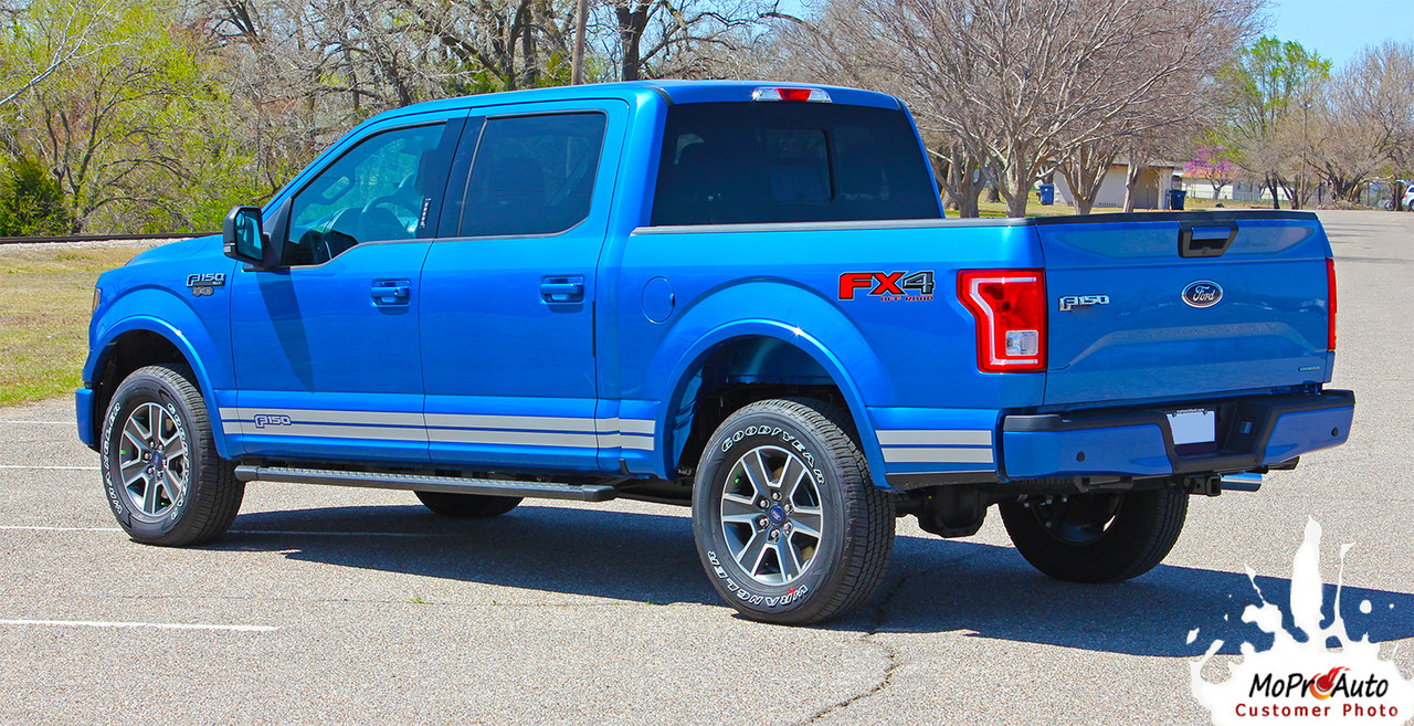 F-150 ROCKER ONE | Ford F-150 Lower Rocker Panel Stripes Vinyl Graphics ...