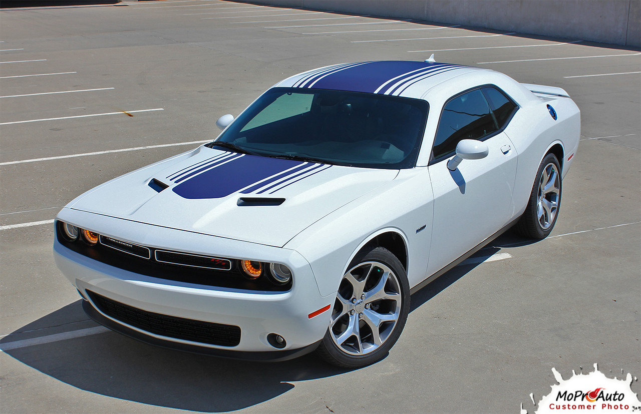 Dodge Challenger SHAKER Stripes : Vinyl Graphic Decal Factory Style ...