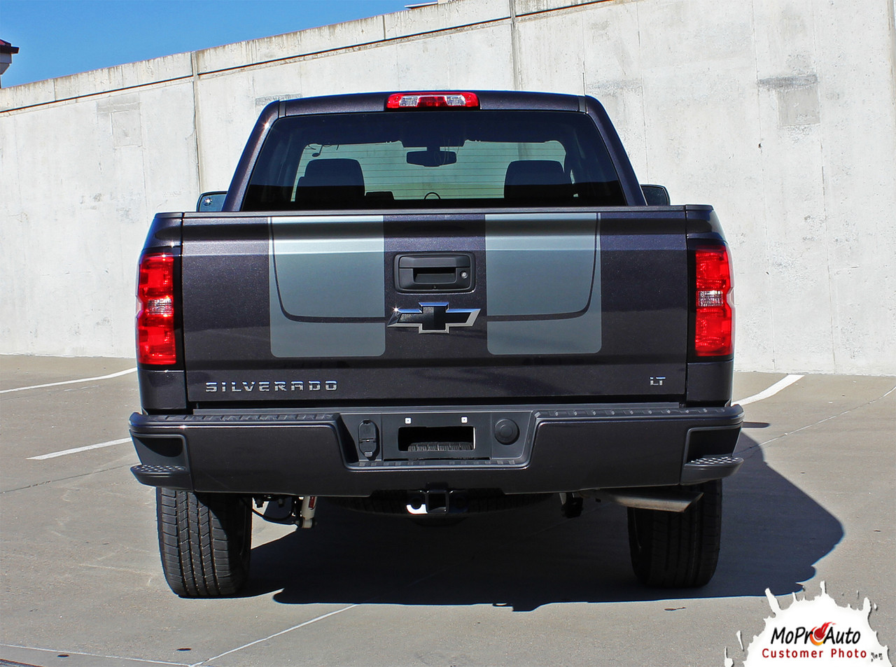 STERLING RALLY | 2016-2018 Chevy Silverado Hood Decal Vinyl Graphic ...