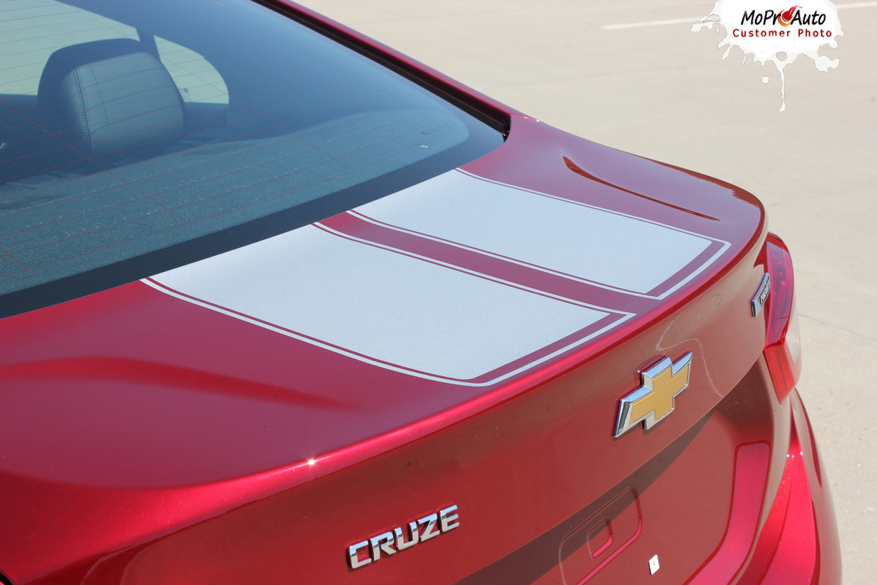 DRIFT RALLY : Chevy Cruze Racing Stripes 2017 2018 2019 Hood Trunk ...