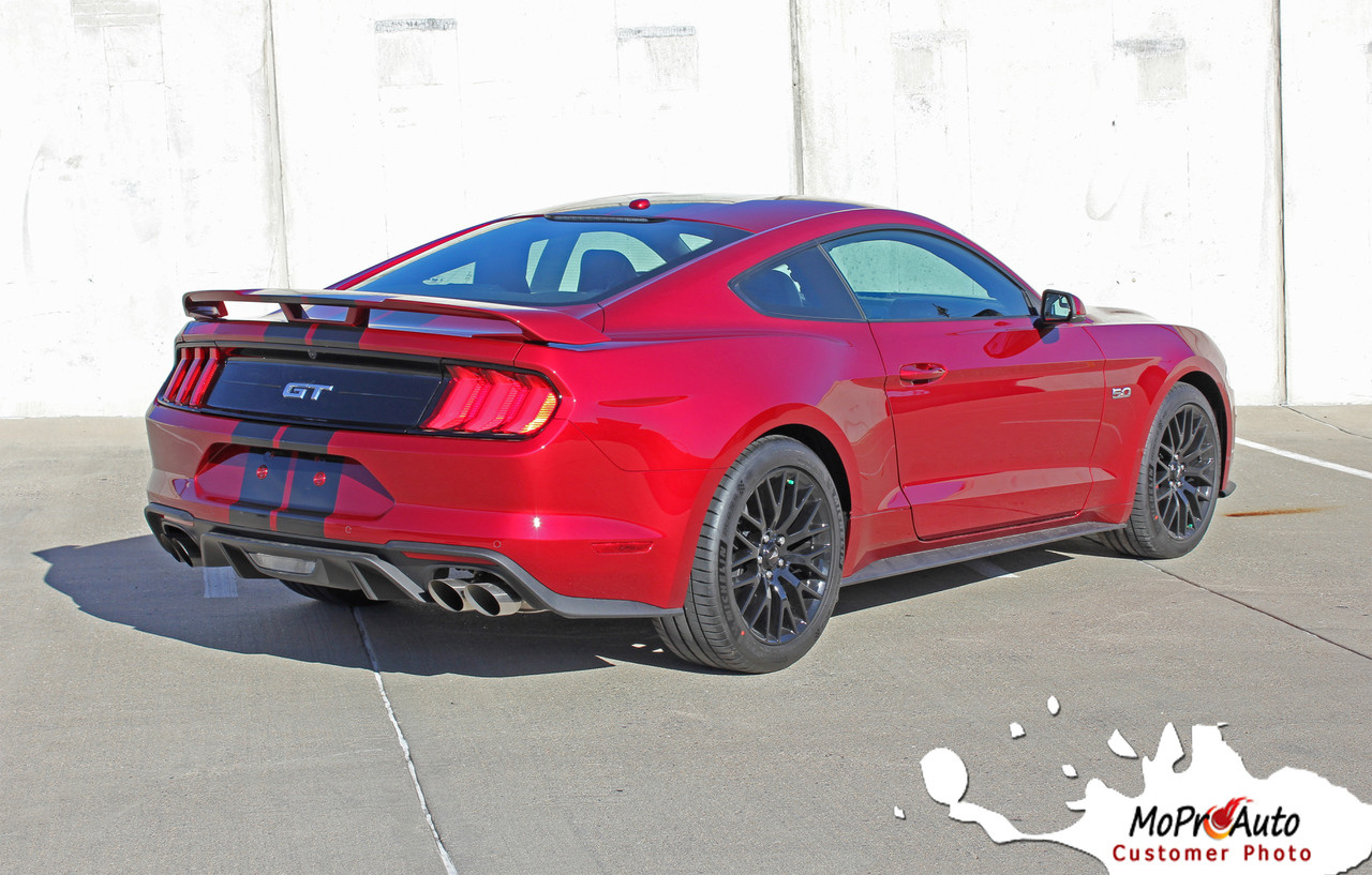 STAGE RALLY SLIM | Ford Mustang Racing Stripes 7 Wide Rally Decals ...