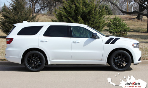 DURANGO DOUBLE BAR : 2011-2023 Dodge Durango Hood Hash Marks Stripes ...