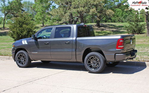 RAM HASH MARKS : 2019 2020 2021 2022 2023 Dodge Ram Hood Double Bar ...