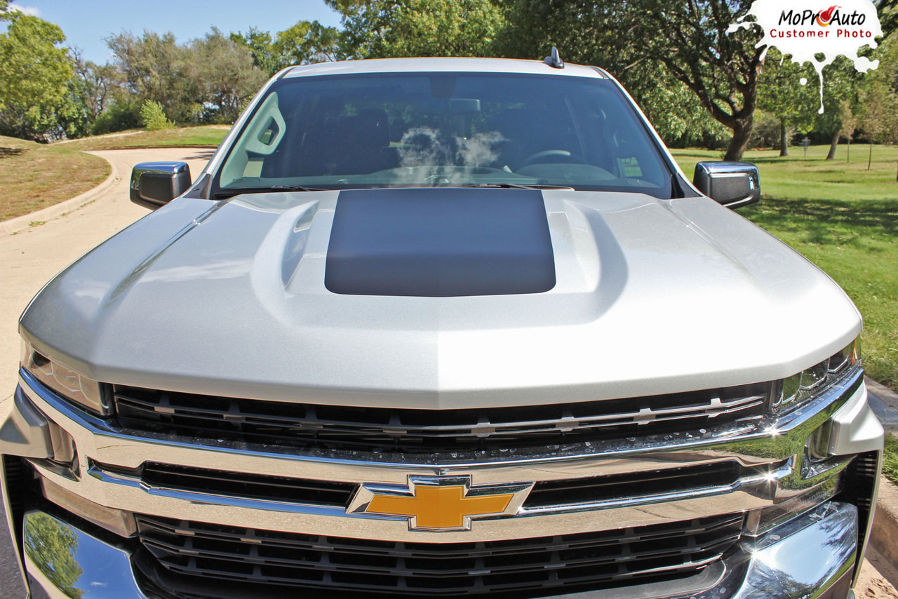 SILVERADO TRAIL BOSS HOOD : Chevy Silverado Hood Decal Vinyl Graphic ...