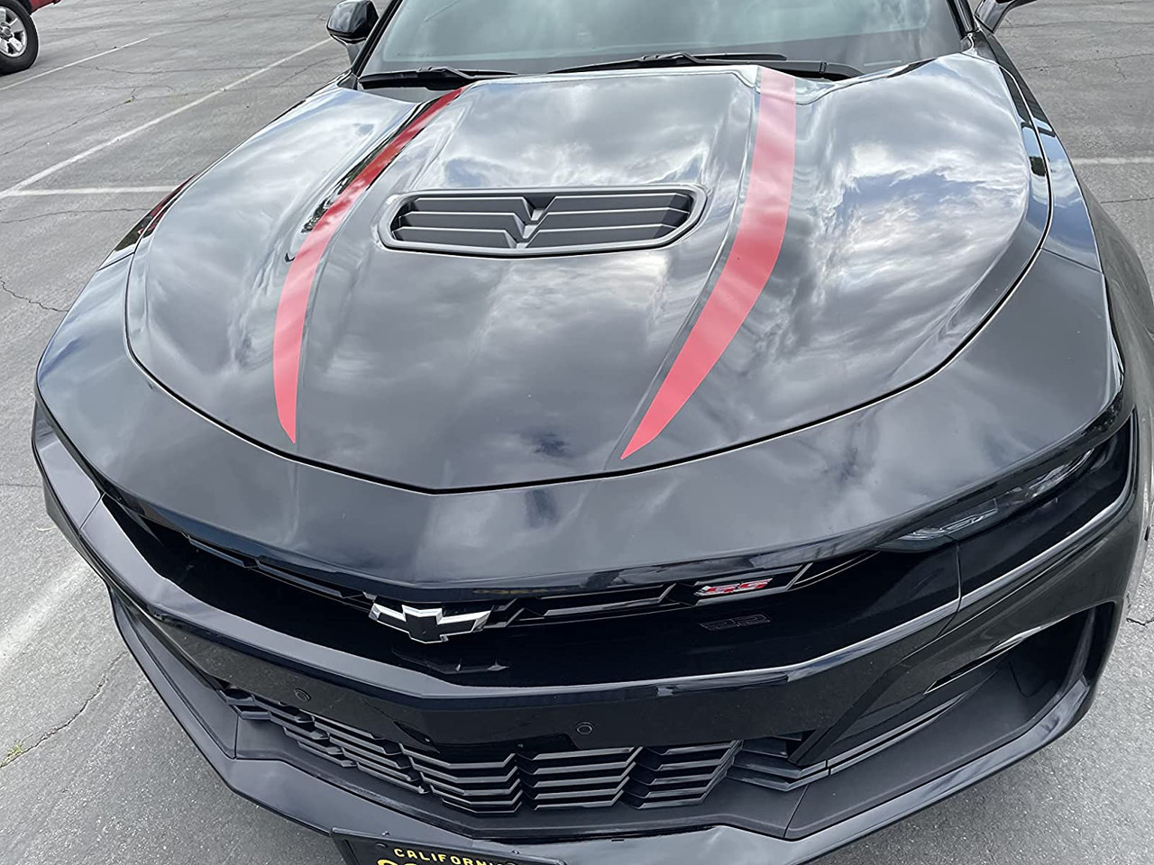 2019 2020 2021 2022 2023 2024 Camaro Hood Decals WIDOW : Chevy Camaro ...