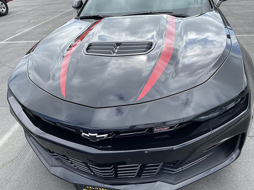 2019 2020 2021 2022 2023 2024 Camaro Hood Decals WIDOW : Chevy Camaro ...