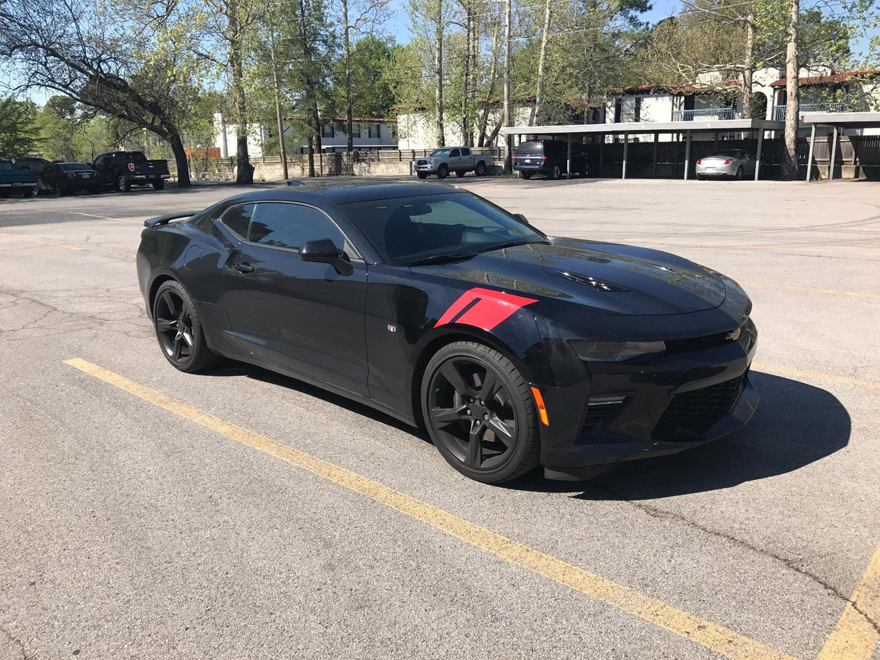 2019 2020 2021 2022 2023 2024 Camaro Fender Hash Mark Decal HASHMARK ...