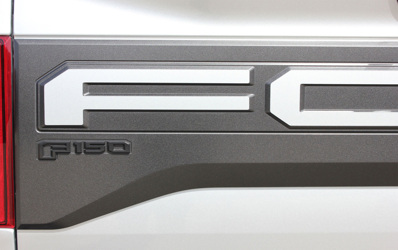 VELOCITOR TAILGATE : Ford Raptor Rear Tailgate Text Decals Letter ...