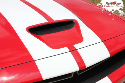 Dodge Challenger Hellcat SRT Racing Stripes AIRSHOT RALLY | Vinyl ...
