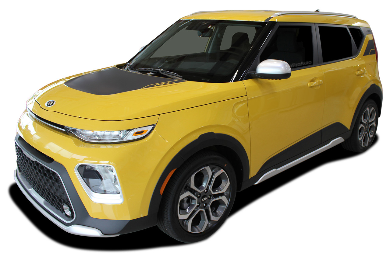2020 SOUL PATCH : Kia Soul Hood Decals and Upper Rear Body Accent ...