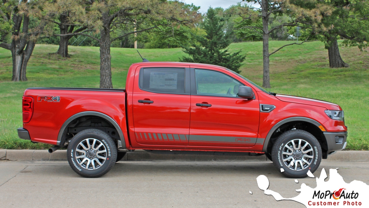 NOMAD ROCKERS | Ford Ranger Lower Rocker Panel Stripes Vinyl Graphics ...
