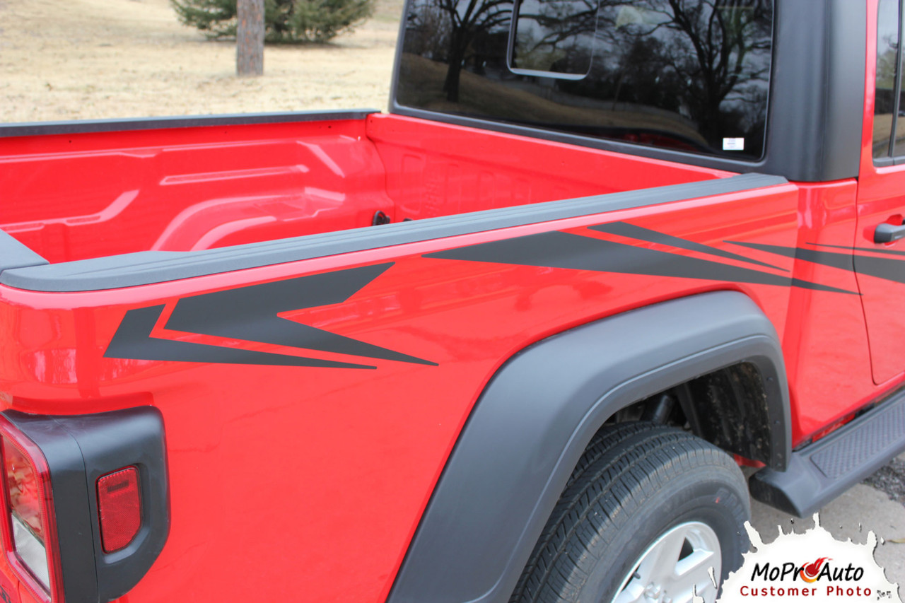 PARAMOUNT SOLID : Jeep Gladiator Side Body Vinyl Graphics Decal Stripe ...