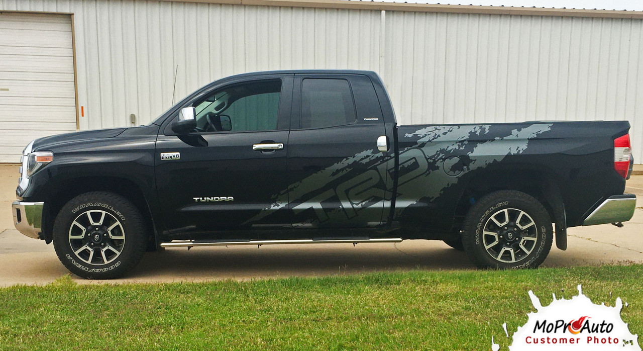 FRENZY : Toyota Tundra Side Body Vinyl Graphics Splash Design Decal ...
