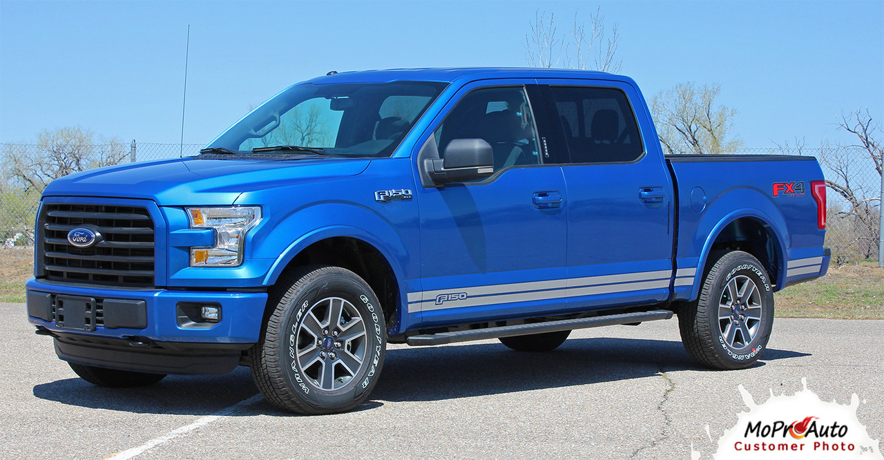F-150 ROCKER ONE | 2021-2026 Ford F-150 Lower Rocker Panel Stripes ...